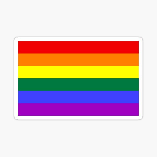 "Rainbow Flag" Sticker for Sale by flagstickers | Redbubble