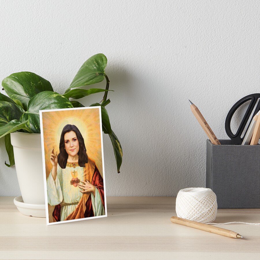 "Melanie Lynskey Jesus" Sticker for Sale by giadala | Redbubble