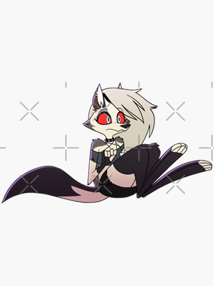 " Helluva Boss Loona" Sticker for Sale by Yor-art | Redbubble