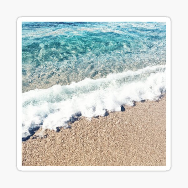 "Ocean Shore" Sticker for Sale by Fentier | Redbubble