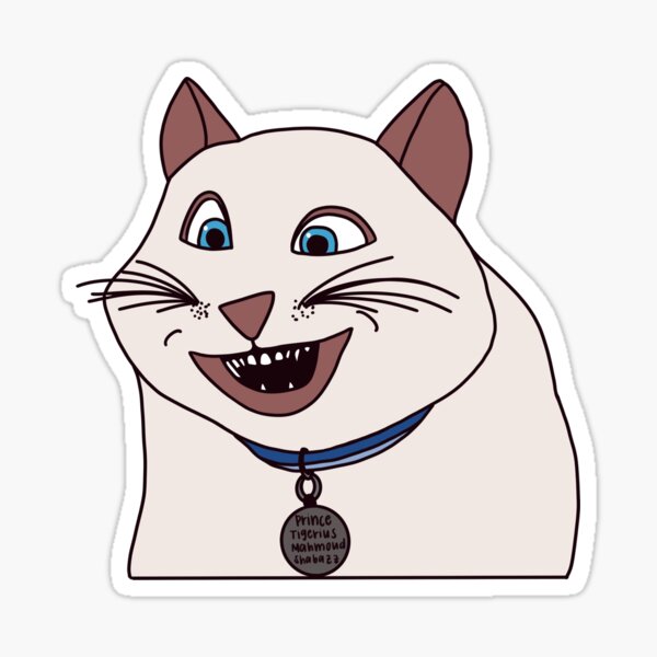 "Prince Tigerius Mahmoud Shabazz" Sticker for Sale by StephanieLyn ...