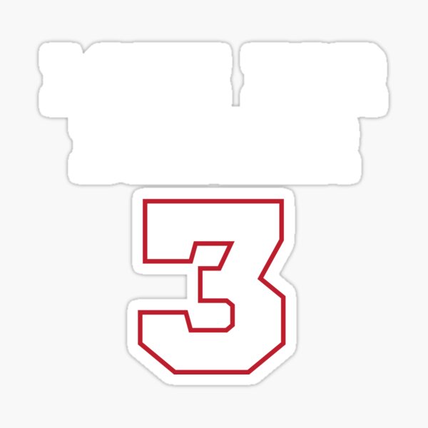 "Love For Damar Hamlin" Sticker for Sale by GEAR--X | Redbubble