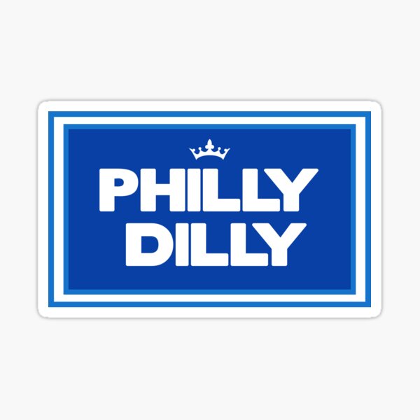 "Philly Dilly OG Design" Sticker for Sale by TeflonDesign | Redbubble