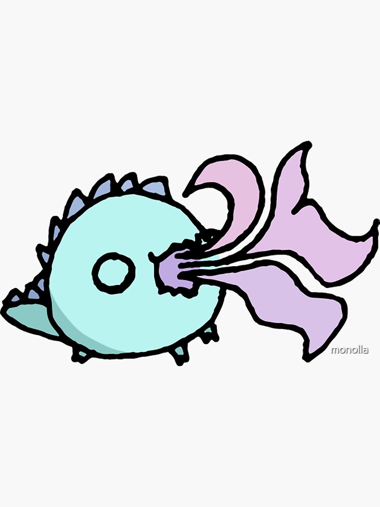 "Pip Dragon - Erebus" Sticker for Sale by monolla | Redbubble