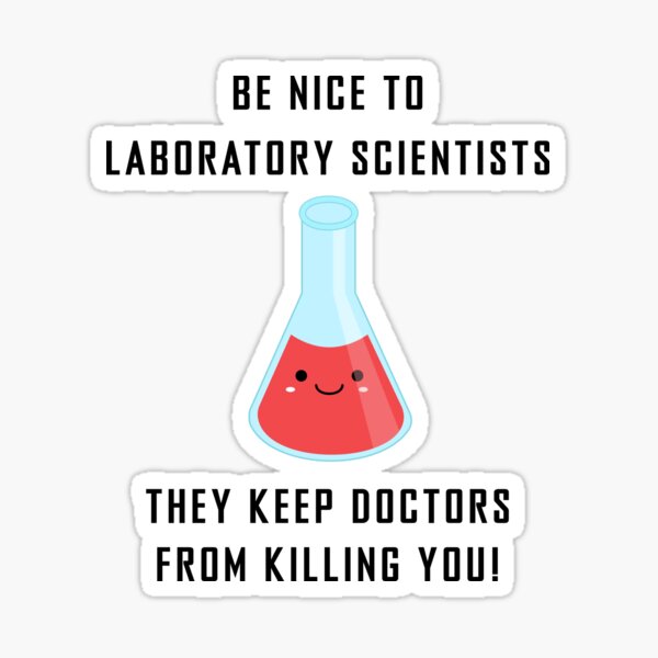 "Laboratory Scientists" Sticker for Sale by ScienceCorner | Redbubble