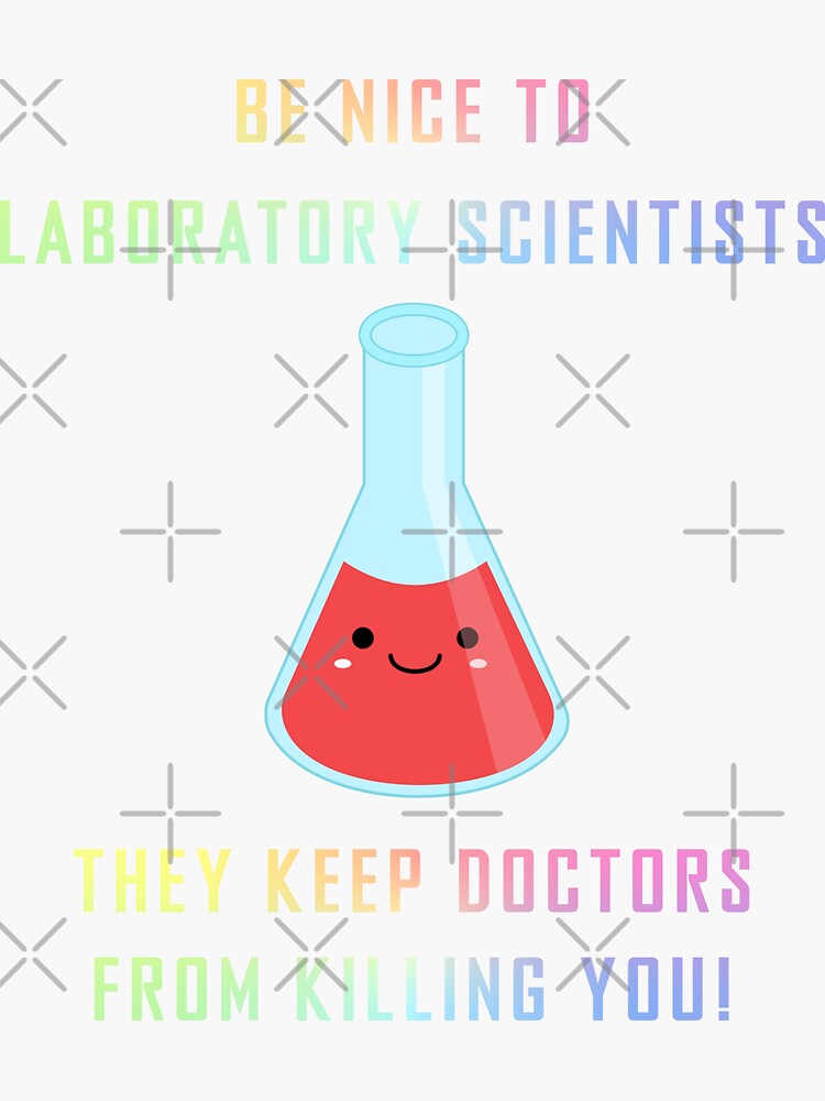 "Laboratory Scientists" Sticker for Sale by ScienceCorner | Redbubble