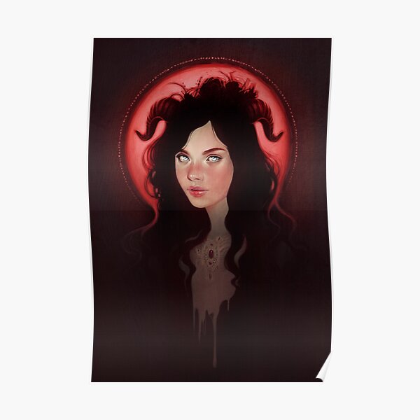"Blood Moon" Poster for Sale by MeganLara | Redbubble