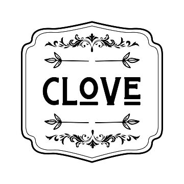 "Clove Retro Spice Label" Sticker for Sale by Anita Strifler | Redbubble