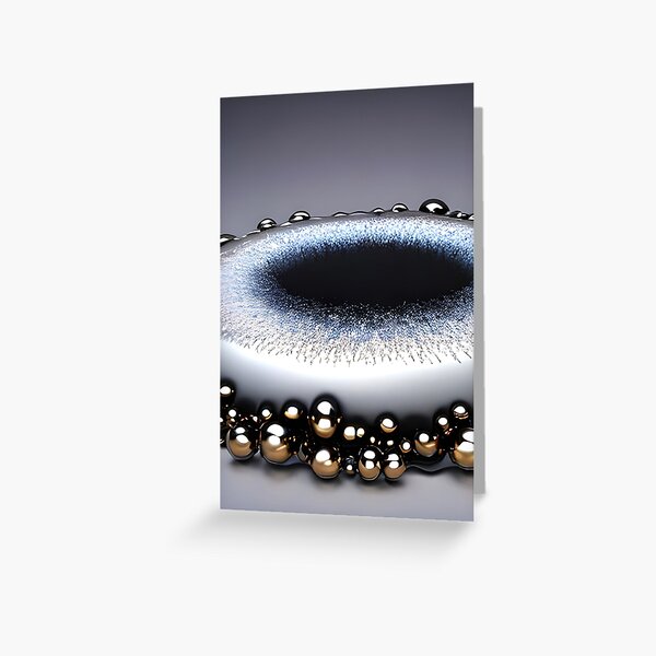 "Freeform Ferrofluids No – 05, Abstract 3D Art, Print Art AI generated ...