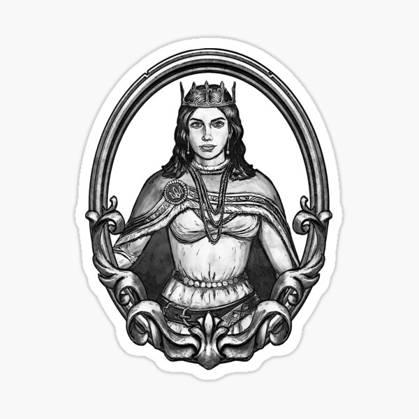 "POWER AND GLORY - Baroness Amelia Blackstone" Sticker for Sale by ...