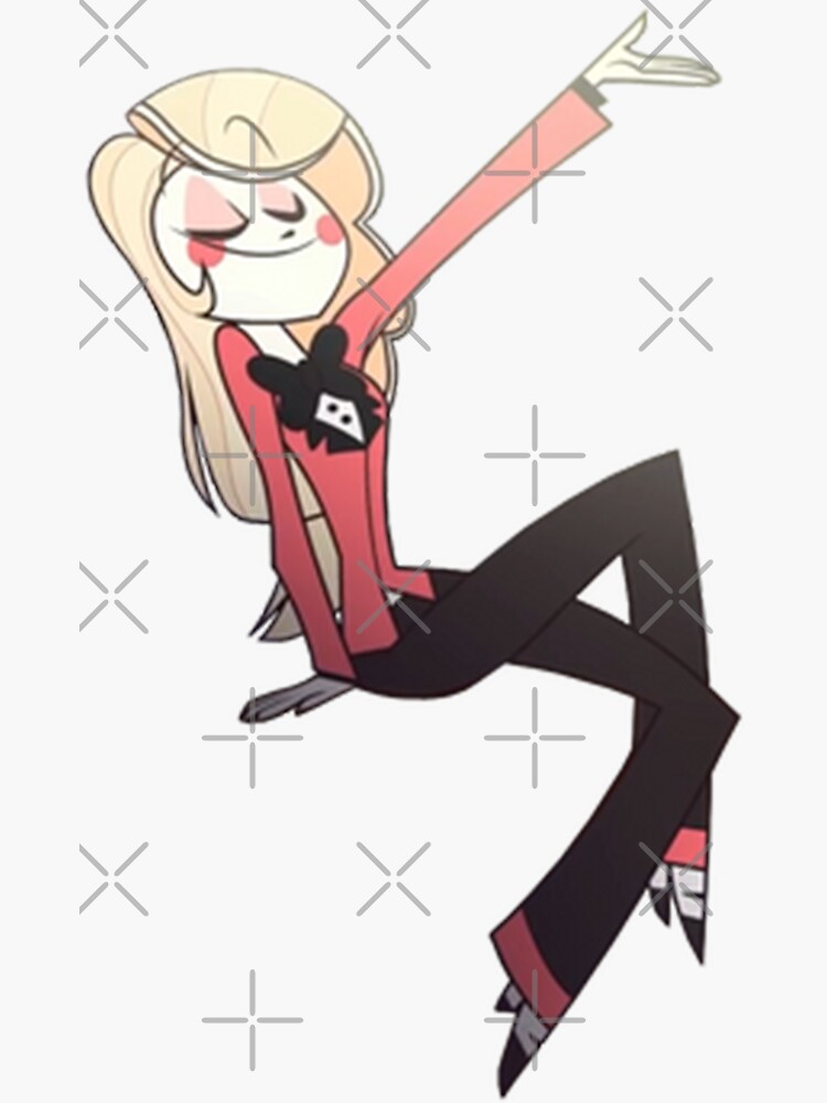 "Charlie Morningstar | Hazbin Hotel" Sticker by Yor-art | Redbubble