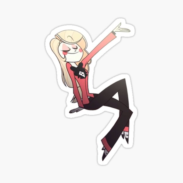 "Charlie Morningstar | Hazbin Hotel" Sticker by Yor-art | Redbubble