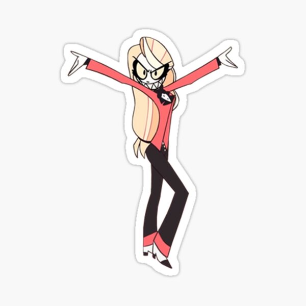 " Charlie Morningstar | Hazbin Hotel" Sticker by Yor-art | Redbubble