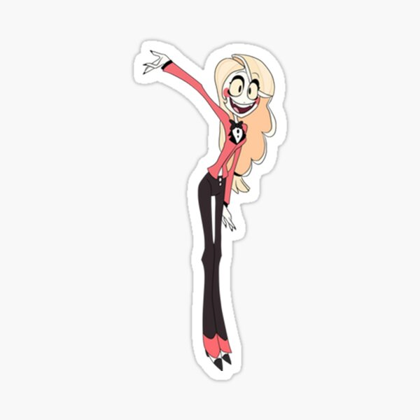 "Charlie Morningstar | Hazbin Hotel" Sticker by Yor-art | Redbubble