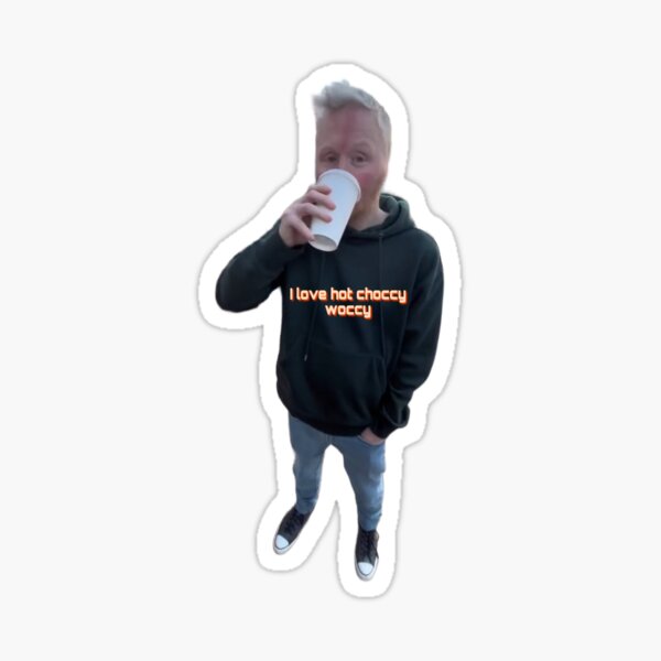 "Paul breach loves hot chocolate " Sticker for Sale by grayson1302 ...