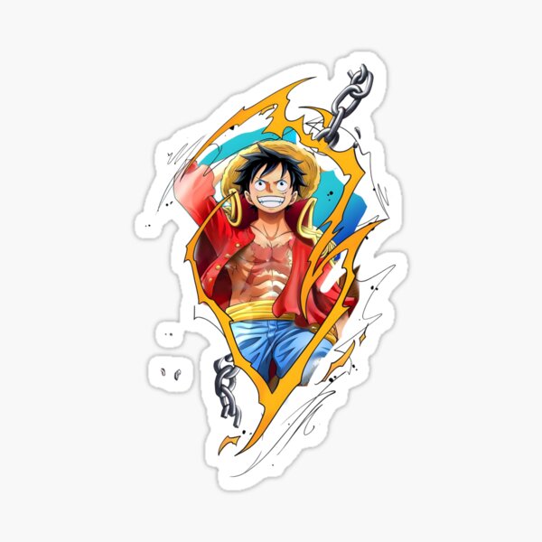 "One piece " Sticker for Sale by Fotdesign | Redbubble