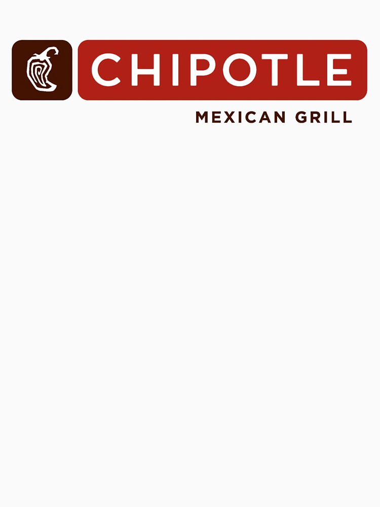 "BEST SELLER Chipotle Logo" T-shirt for Sale by James-Murdock ...