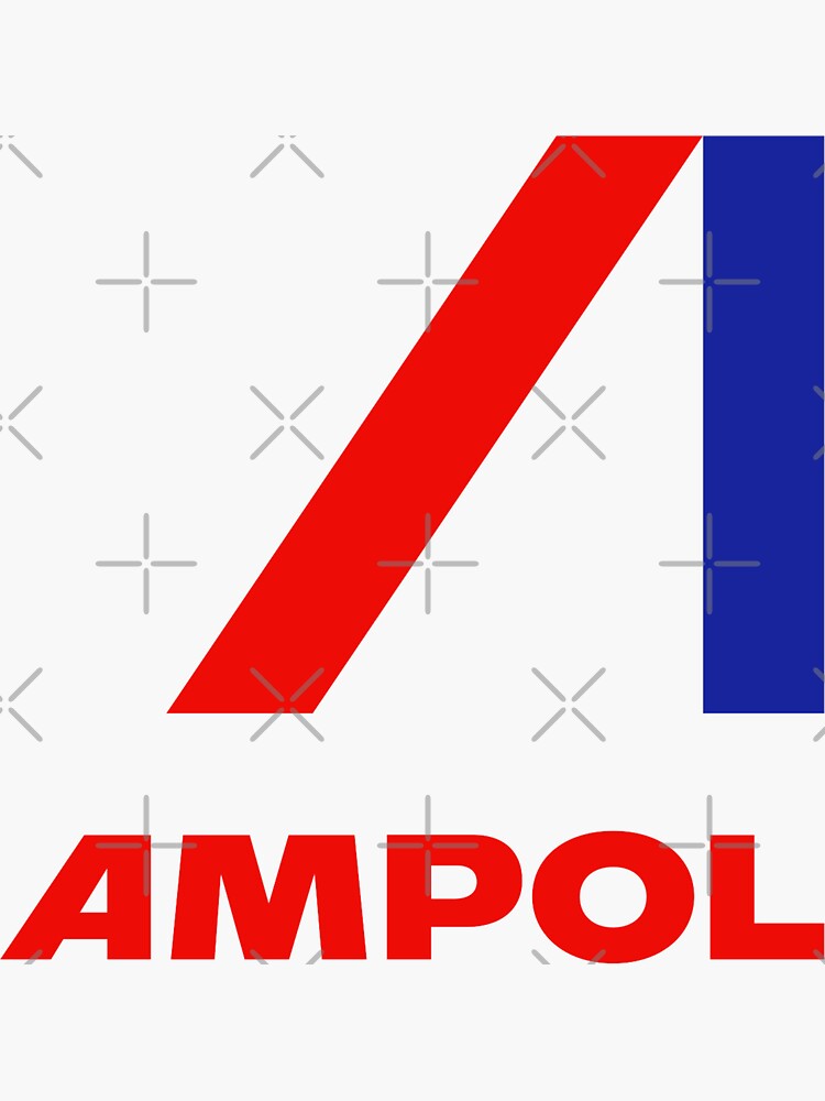 "ampol" Sticker for Sale by cadburyyy | Redbubble