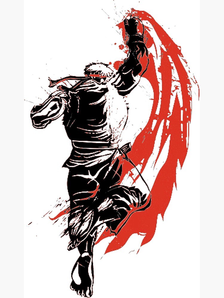 "Shoryuken" Art Print by athyabm | Redbubble