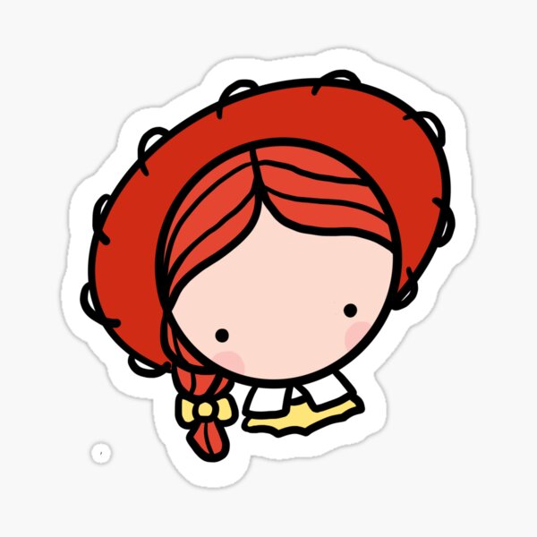 "Jessie" Sticker for Sale by TanyaRichards | Redbubble