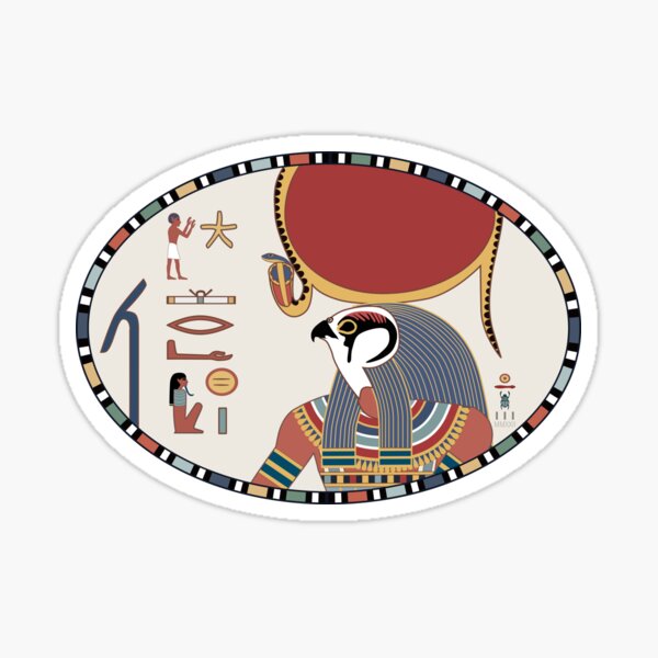 "Adoration of Ra" Sticker for Sale by Aakheperure | Redbubble