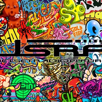 "Jet Set Radio Future (JSRF) Graffiti Wall Collage with Text Logo ...