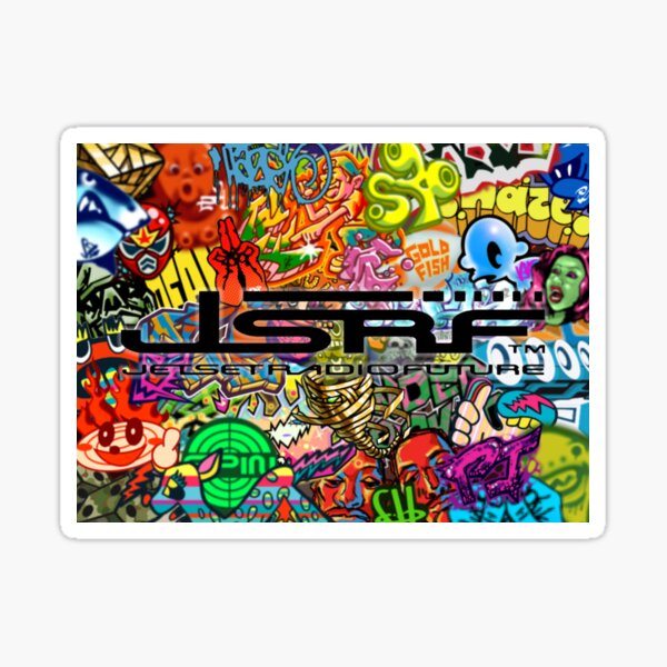 "Jet Set Radio Future (JSRF) Graffiti Wall Collage with Text Logo ...