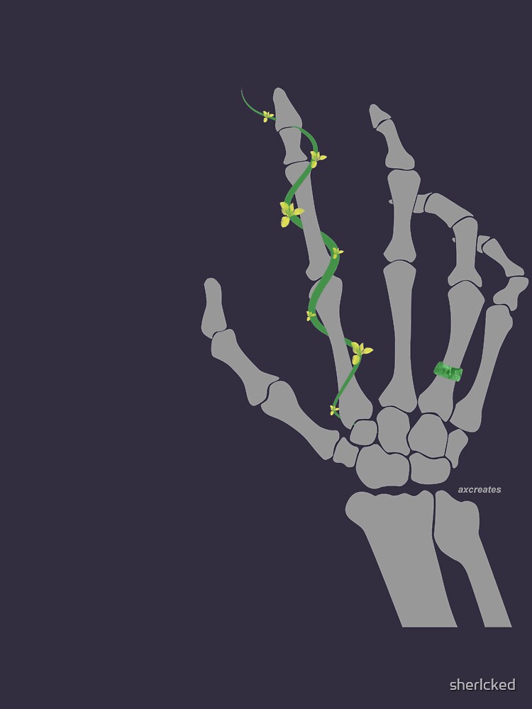 "Corpse Bride Skeleton Hand" T-shirt for Sale by sherlcked | Redbubble ...
