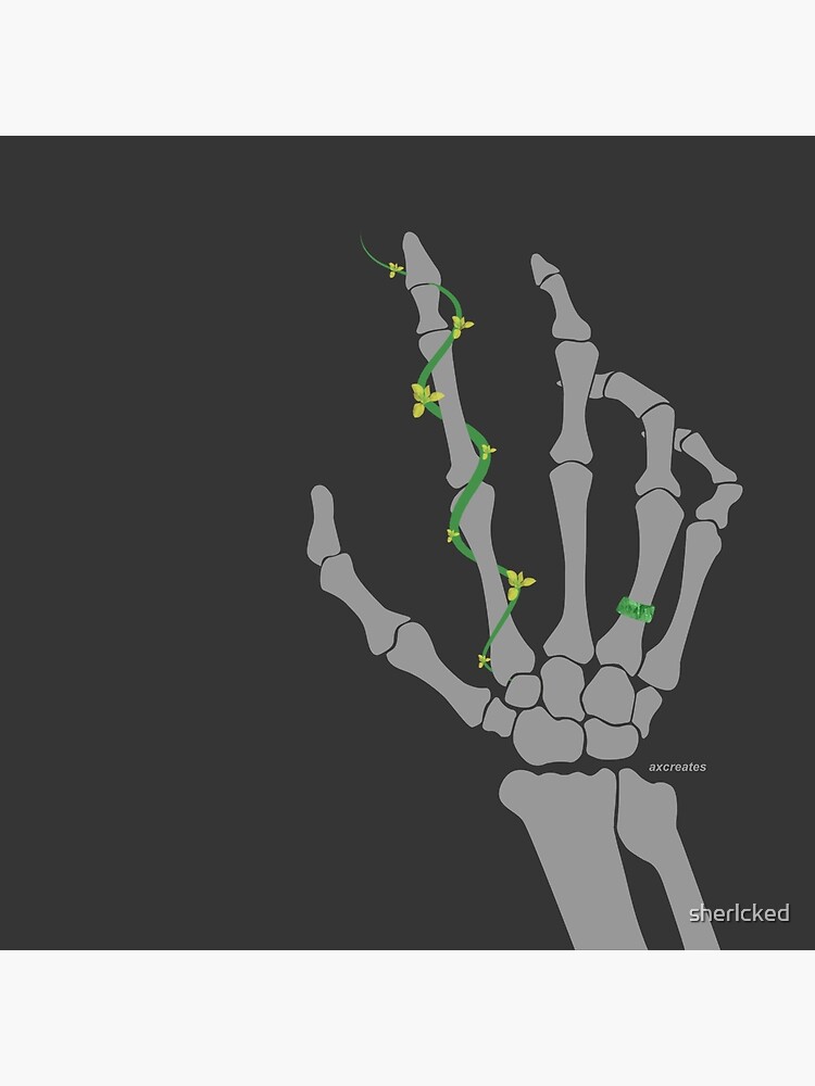 "Corpse Bride Skeleton Hand" Poster by sherlcked | Redbubble