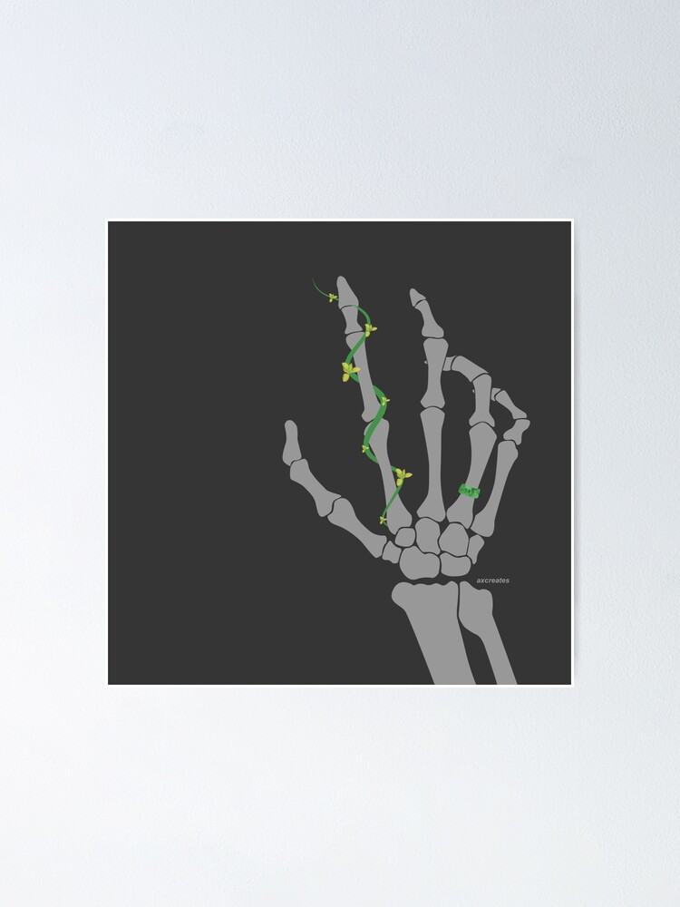 "Corpse Bride Skeleton Hand" Poster by sherlcked | Redbubble
