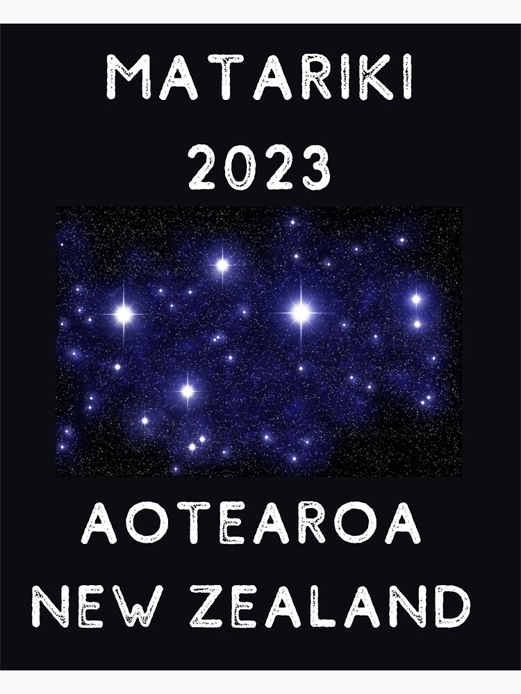 "Matariki Aotearoa New Zealand 2023" Sticker for Sale by ...