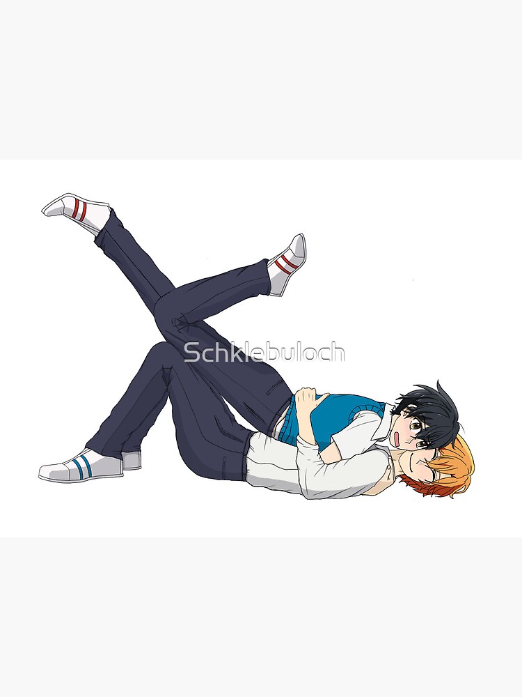 Anime Cuddle Drawing