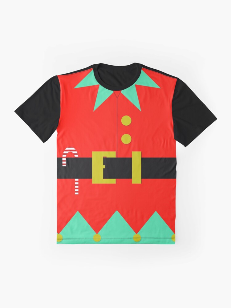 "Xmas Elf" Graphic T-Shirt for Sale by livinginamovie | Redbubble