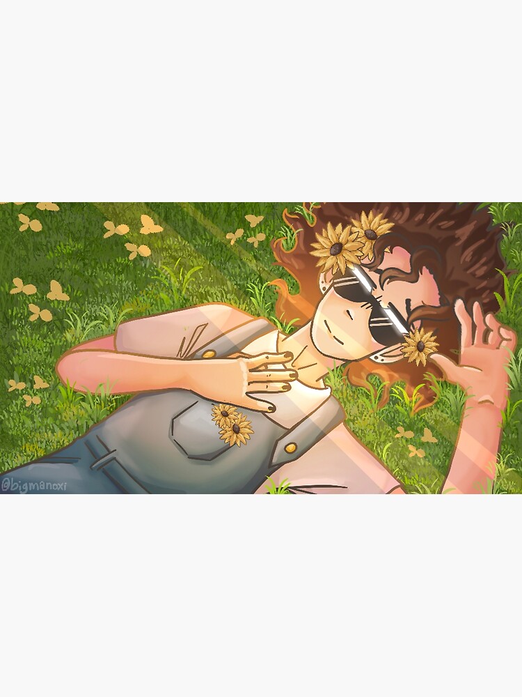 "Eret in the flowers" Poster for Sale by BigManNoxi | Redbubble