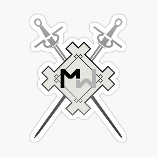 "MW Logo" Sticker for Sale by mmortan | Redbubble