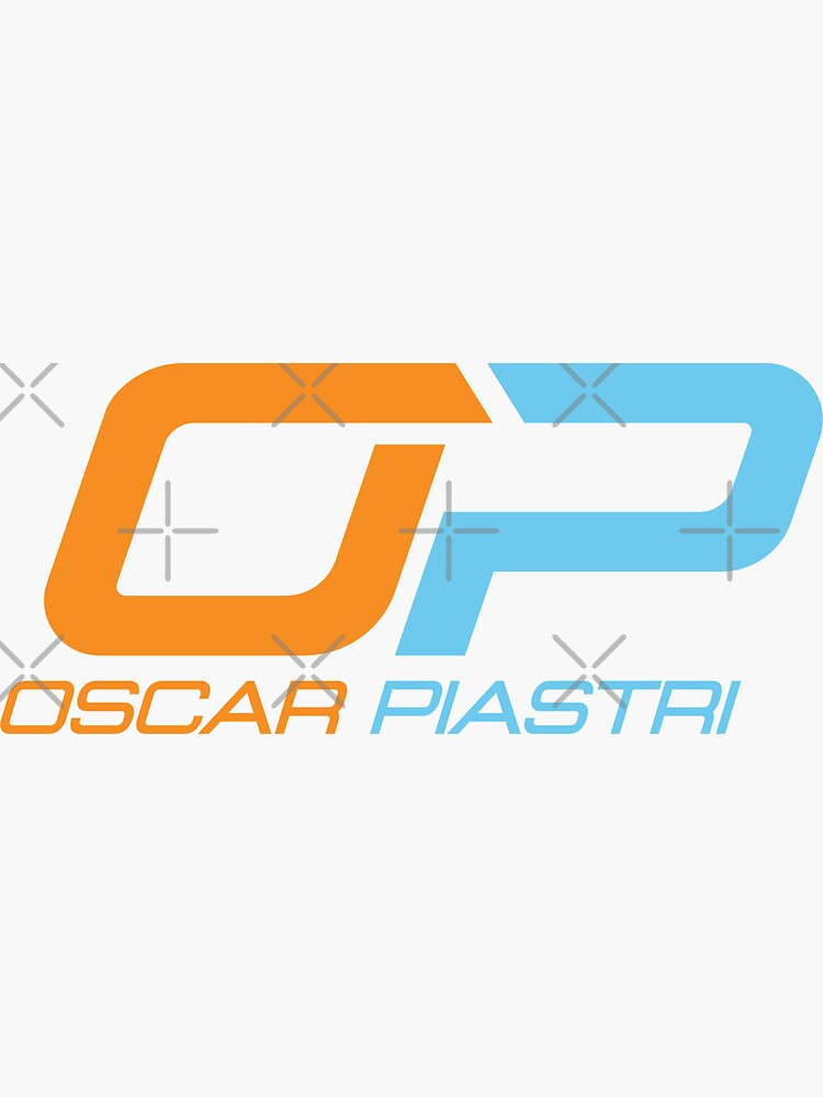 "Oscar Piastri Logo Formula One" Sticker for Sale by demhan | Redbubble