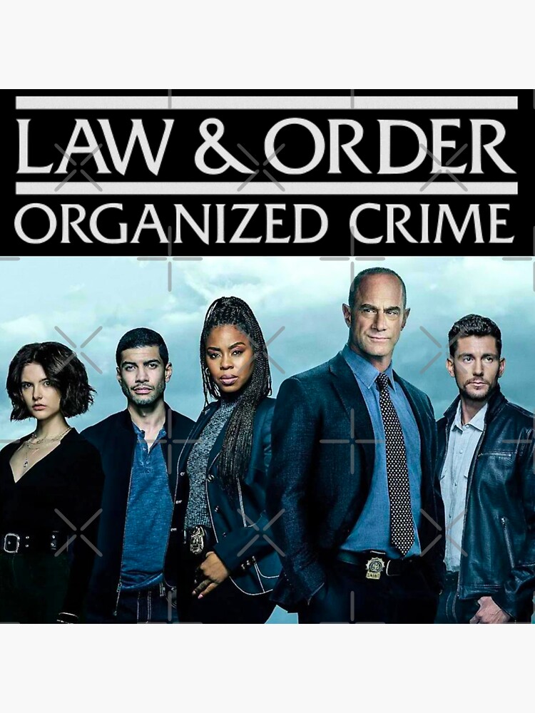 "Law and Order Organized Crime cast" Sticker for Sale by DawnEK | Redbubble