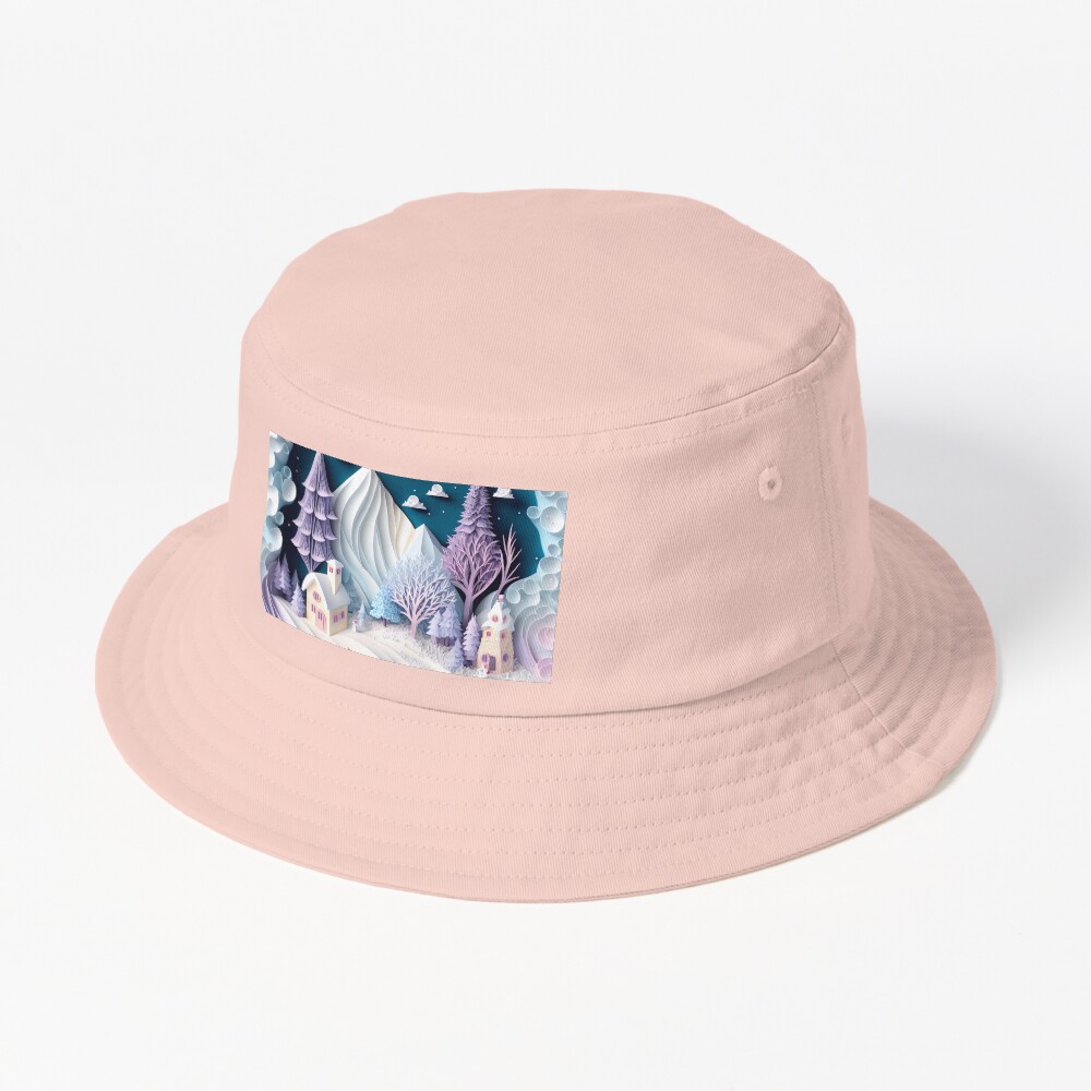 "papercut illustration of magical winter, paper quilling, voxel" Poster ...