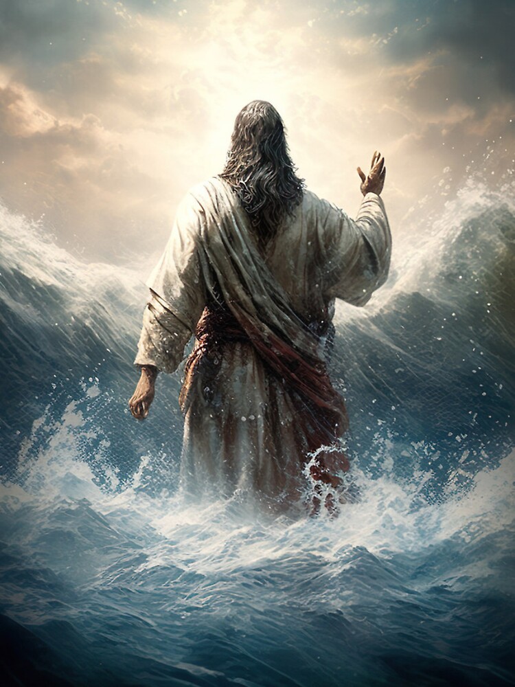 Jesus Walking On Water Wallpaper