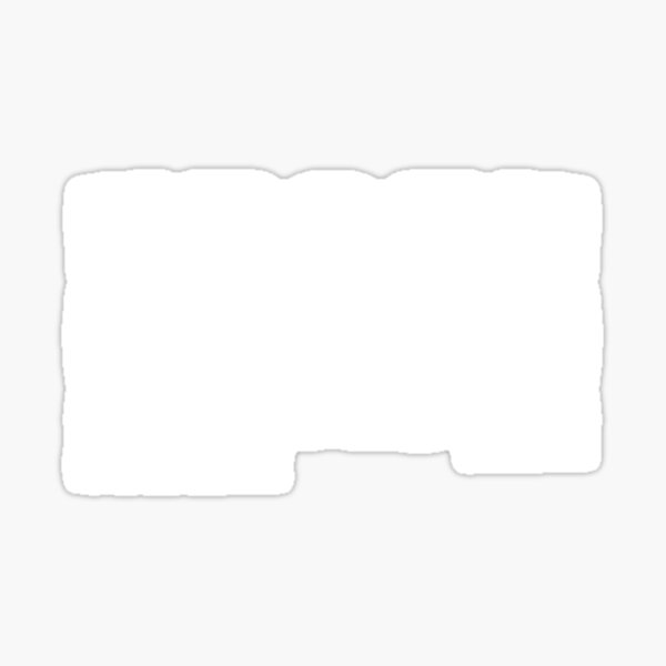 "10.black and white typography unknown" Sticker for Sale by Mets007 ...