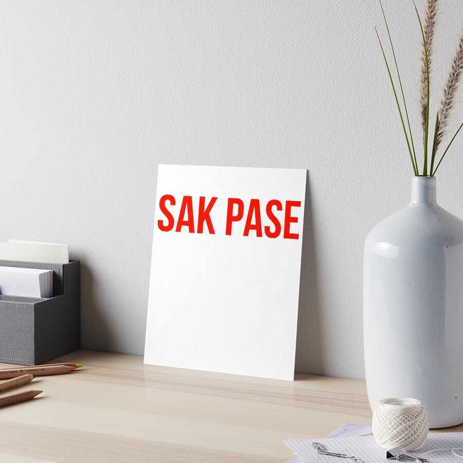 "Sak Pase Haitian Phrase" Art Board Print by Prestige313 | Redbubble