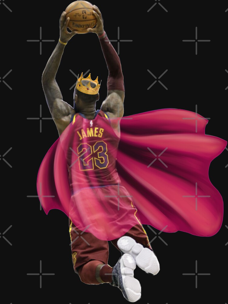 "King James dunking with the crown" T-shirt for Sale by Mandalorian3 ...