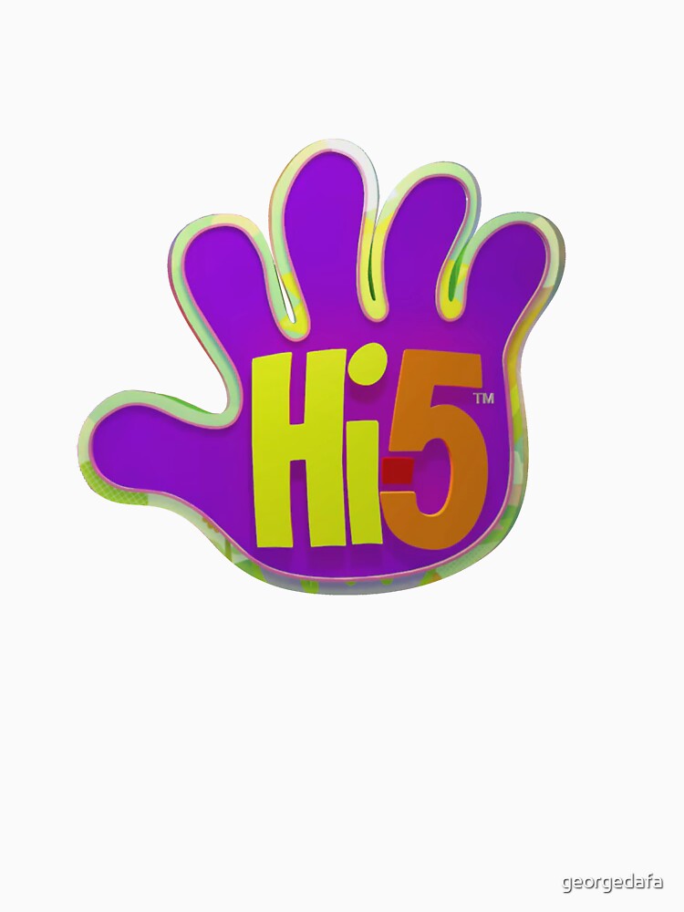 "Hi Five" T-shirt for Sale by georgedafa | Redbubble | hi five t-shirts ...