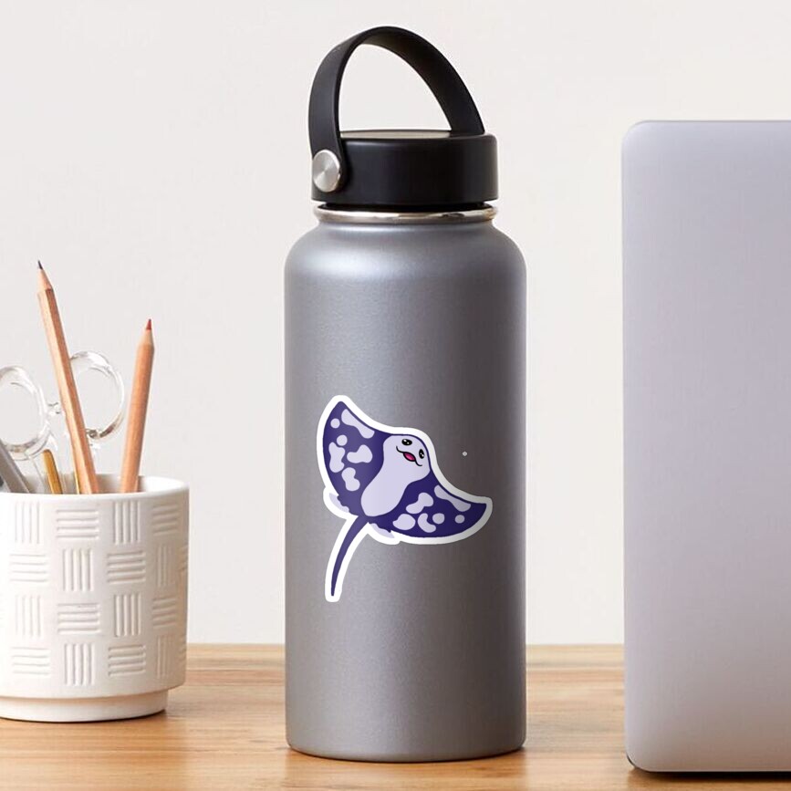 "Chibi Manta ray " Sticker for Sale by TurtlemageFey17 | Redbubble