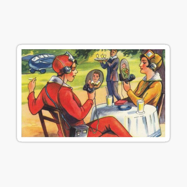 "1930s Vision of the Future Echte Wagner" Sticker for Sale by Onodera ...