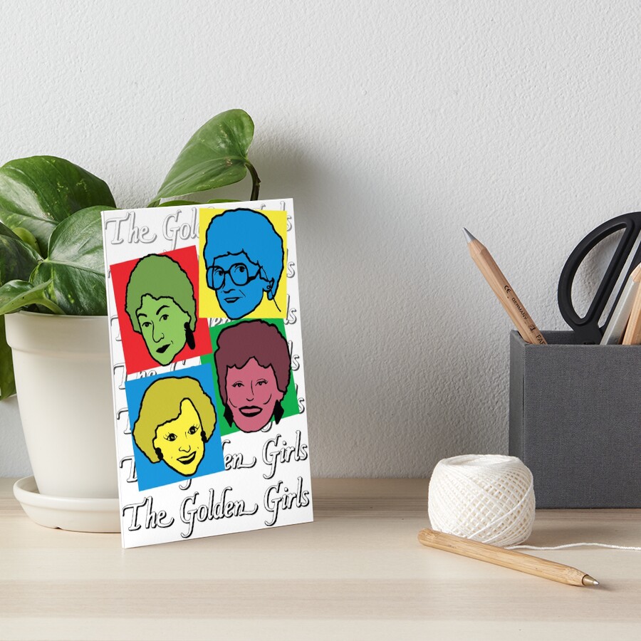 "Golden Girls club" Art Board Print for Sale by ConFlei | Redbubble