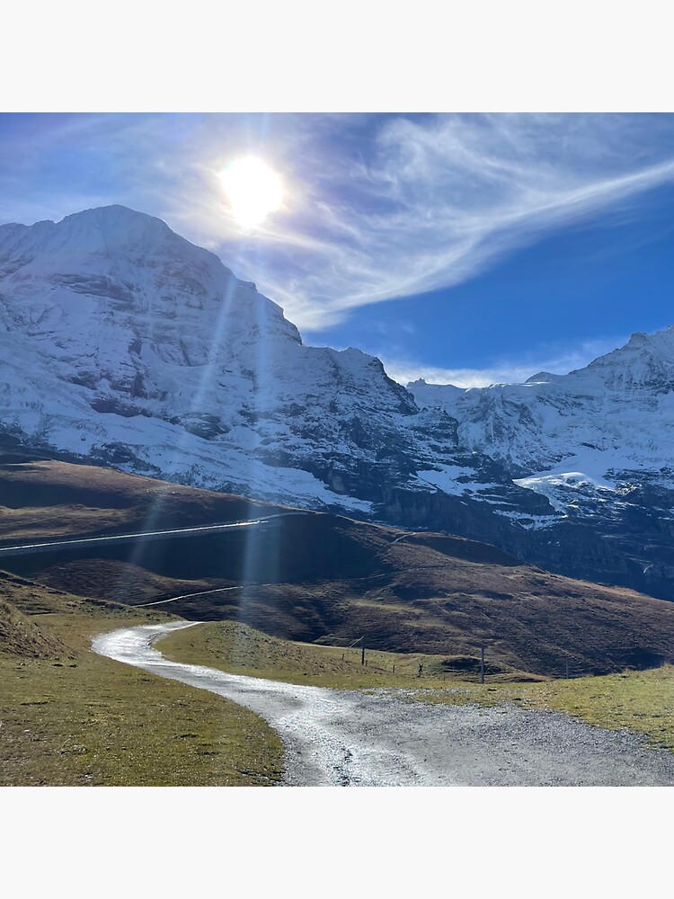 "Mt Eiger Switzerland" Sticker for Sale by ShannonJart | Redbubble