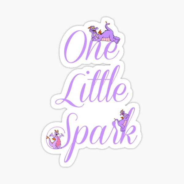 "One Little Spark Fancy" Sticker for Sale by Slinky-Reebs | Redbubble