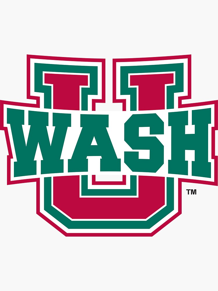 "WashU athletics" Sticker for Sale by Salomont | Redbubble