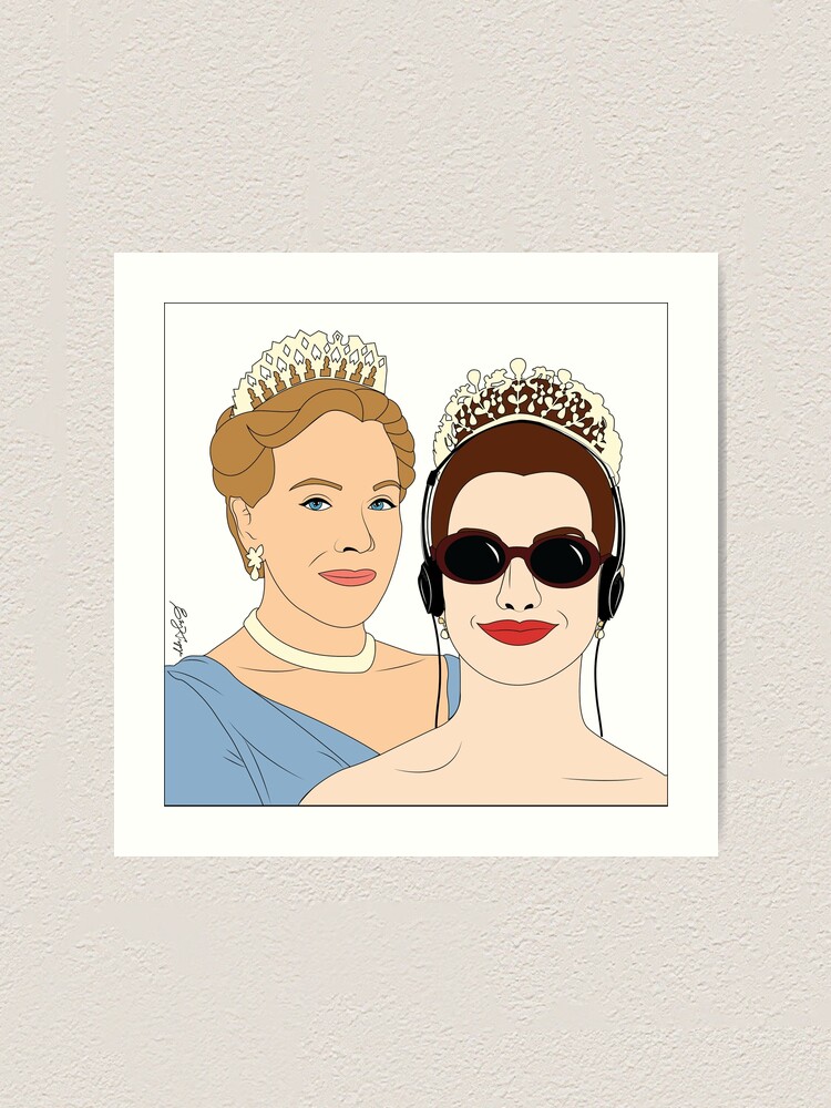 "The Princess Diaries - Poster Illustration" Art Print for Sale by ...